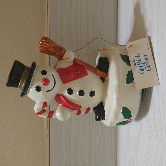 Gorham | Holiday | Vintage Gorham Snowman Musical Figure Made In Korea ...
